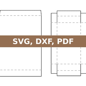 Matchbox Box Template, Match Template, Matchbox Svg, Match Box Svg, SVG ...