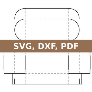 Cake Box Template, Cake Box Svg, Bakery Box Svg, Bakery Box Template ...