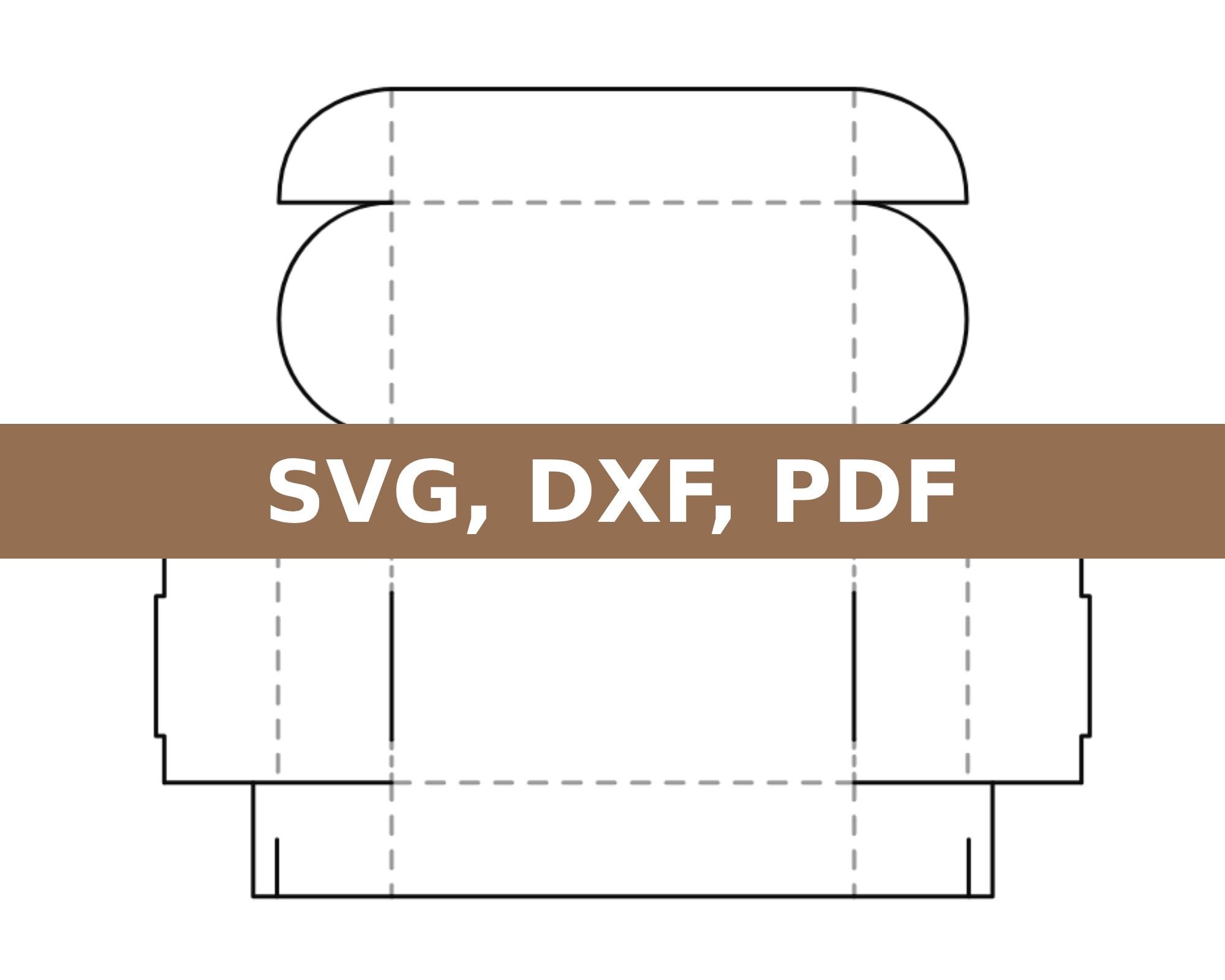 Cake Box Template, Cake Box Svg, Bakery Box Svg, Bakery Box Template ...