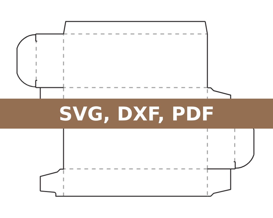 Tube Box Template, Toothpaste Box Template, Cream Box Template, SVG ...