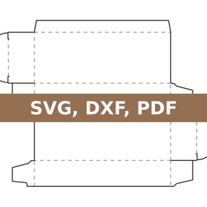 Tube Box Template, Toothpaste Box Template, Cream Box Template, SVG ...