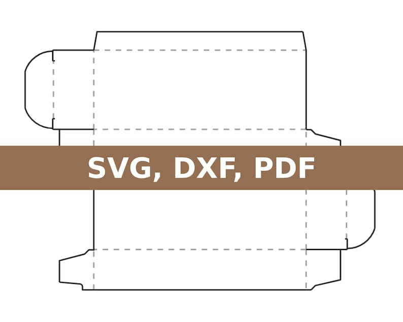 Tube Box Template, Toothpaste Box Template, Cream Box Template, SVG ...