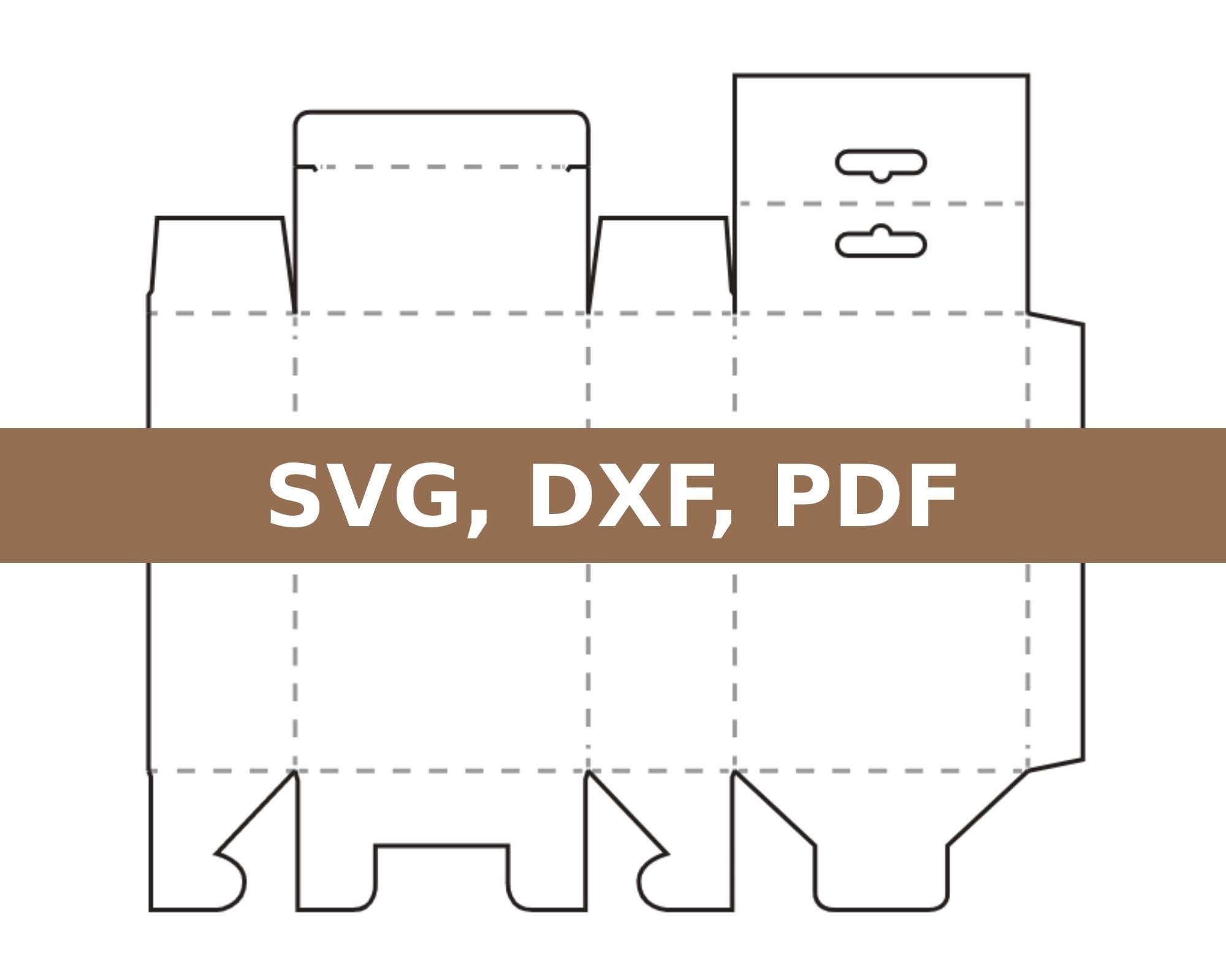 Hanger Box Template, Product Packaging, Box With Hanger, Product Box ...