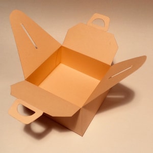 Cake Box Template, Sweet Box, Dessert Box, Pie Box, Cake Container ...