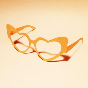 Party Glasses Template, Paper Sunglasses, Birthday Glasses, Printable ...