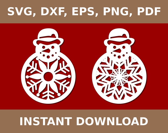 Snowman Svg - Snowman Clipart - Snowman Cut File - Christmas Vector ...