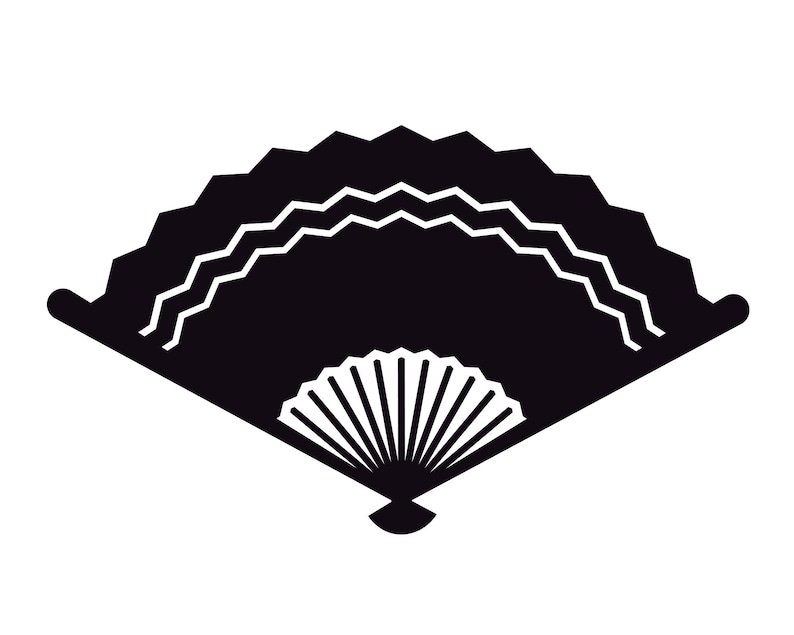 Hand Fan Svg, Hand Fan Dxf, Hand Fan Png, Hand Fan Cut File, Hand Fan ...