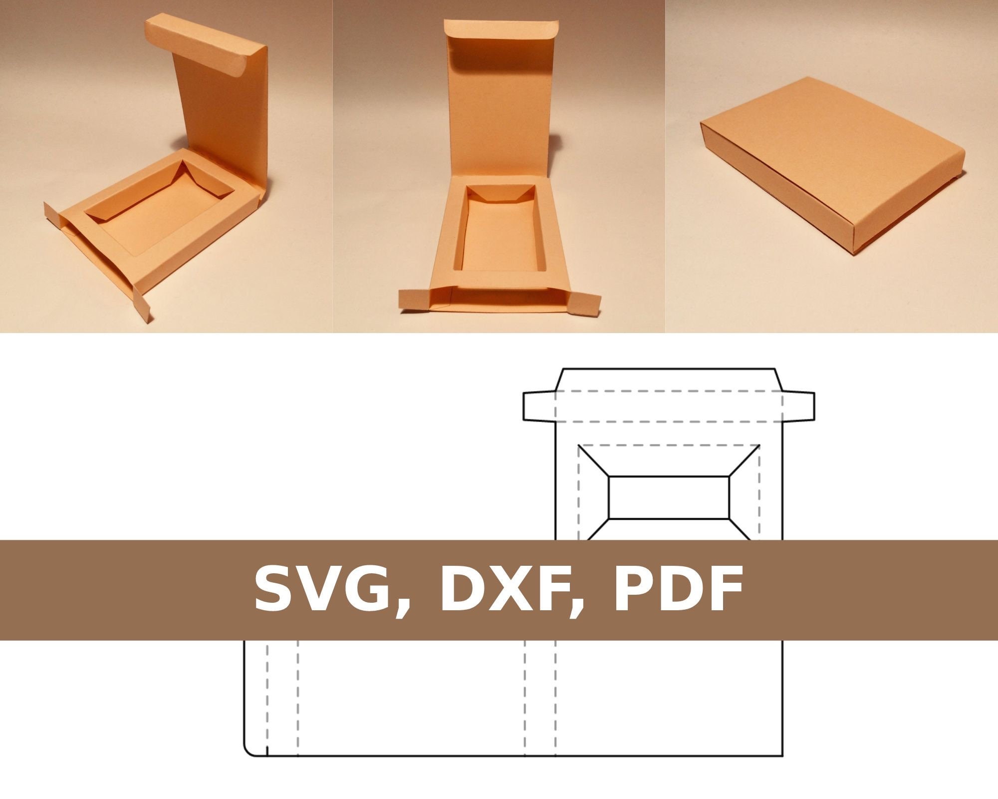 Frame Box Template, Shadow Box Svg, Frame Box Svg, Box With Frame, SVG ...