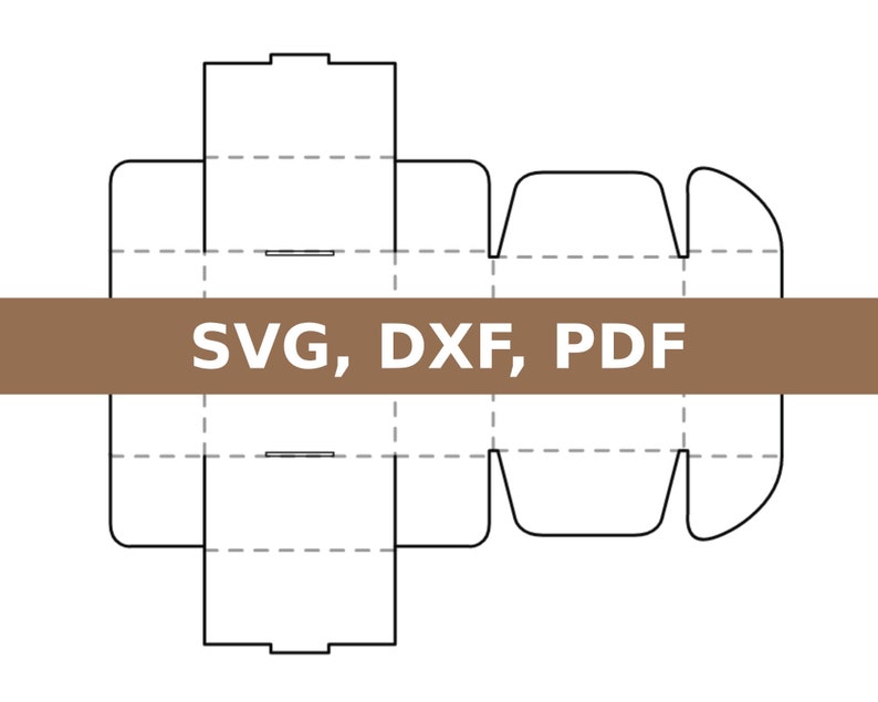 Cake Box Template, Pastry Box Template, Cake Box Svg, Bakery Box Svg ...