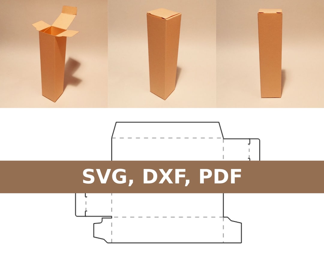 Lipstick Box Template, Lip Balm Box, Lip Gloss Box, Lip Gloss Container ...