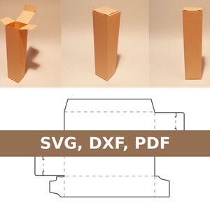 Lipstick Box Template, Lip Balm Box, Lip Gloss Box, Lip Gloss Container ...