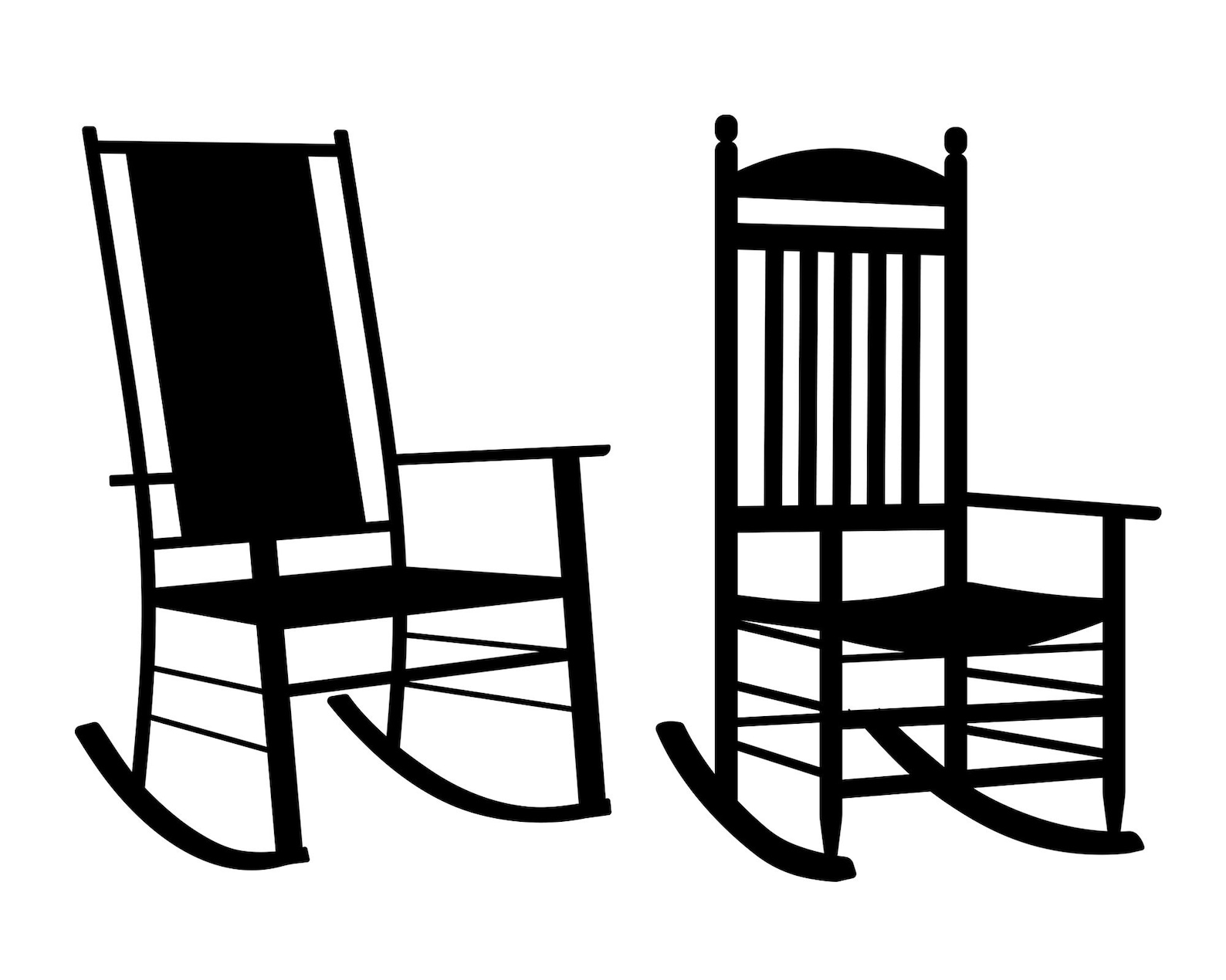 Rocking Chair Svg, Rocking Chair Png, Rocking Chair Template, Rocking ...