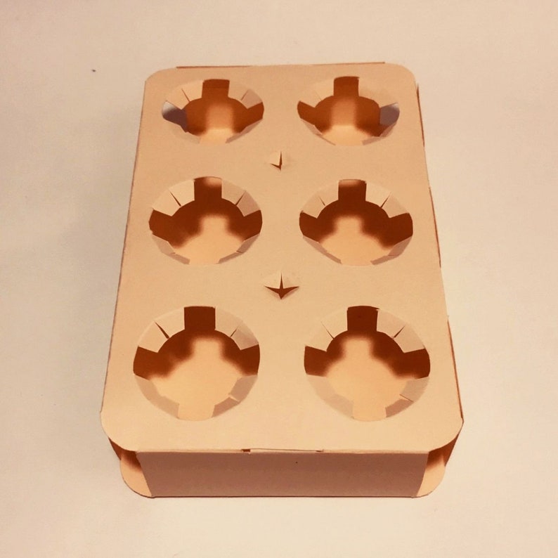 6 Pack Holder, 6 Pack Box, Six Pack Holder, Six Pack Carrier, Six Pack ...