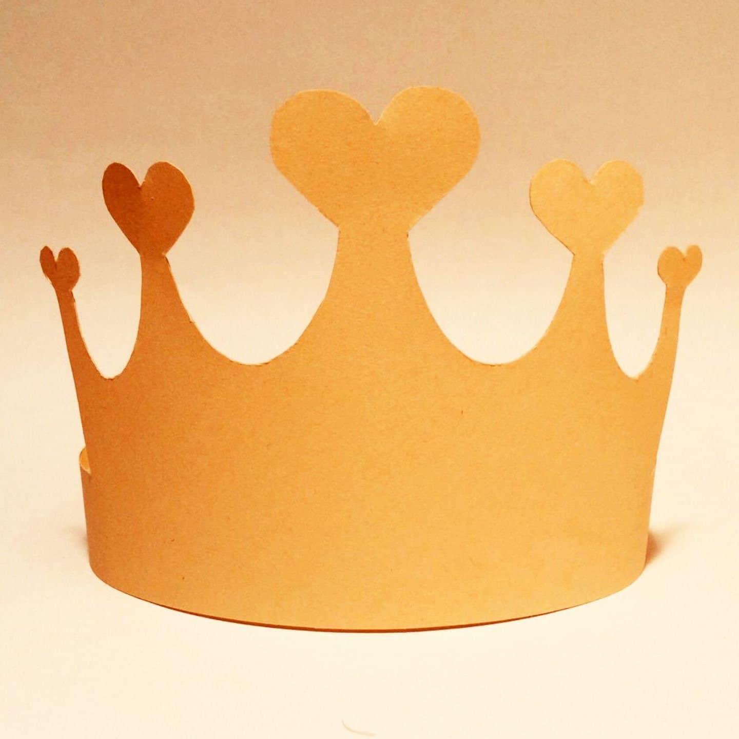 Paper Crown Template, Printable Crown, Birthday Crown, Party Crown, SVG ...