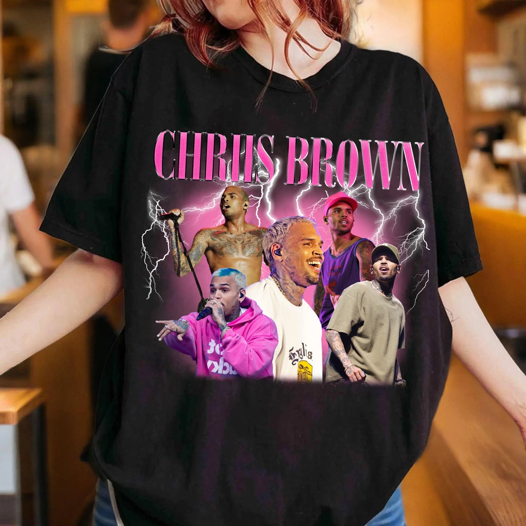 Vintage Chris Brown T-shirt, Chris Brown Bootleg Shirt Sweatshirt ...