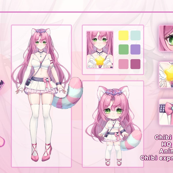 Furry Vtuber Assets - Etsy