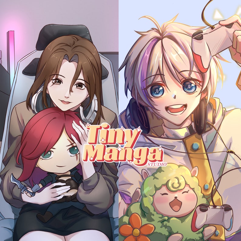 Custom Anime Character Art Illustration Commissiondigital Art - Etsy