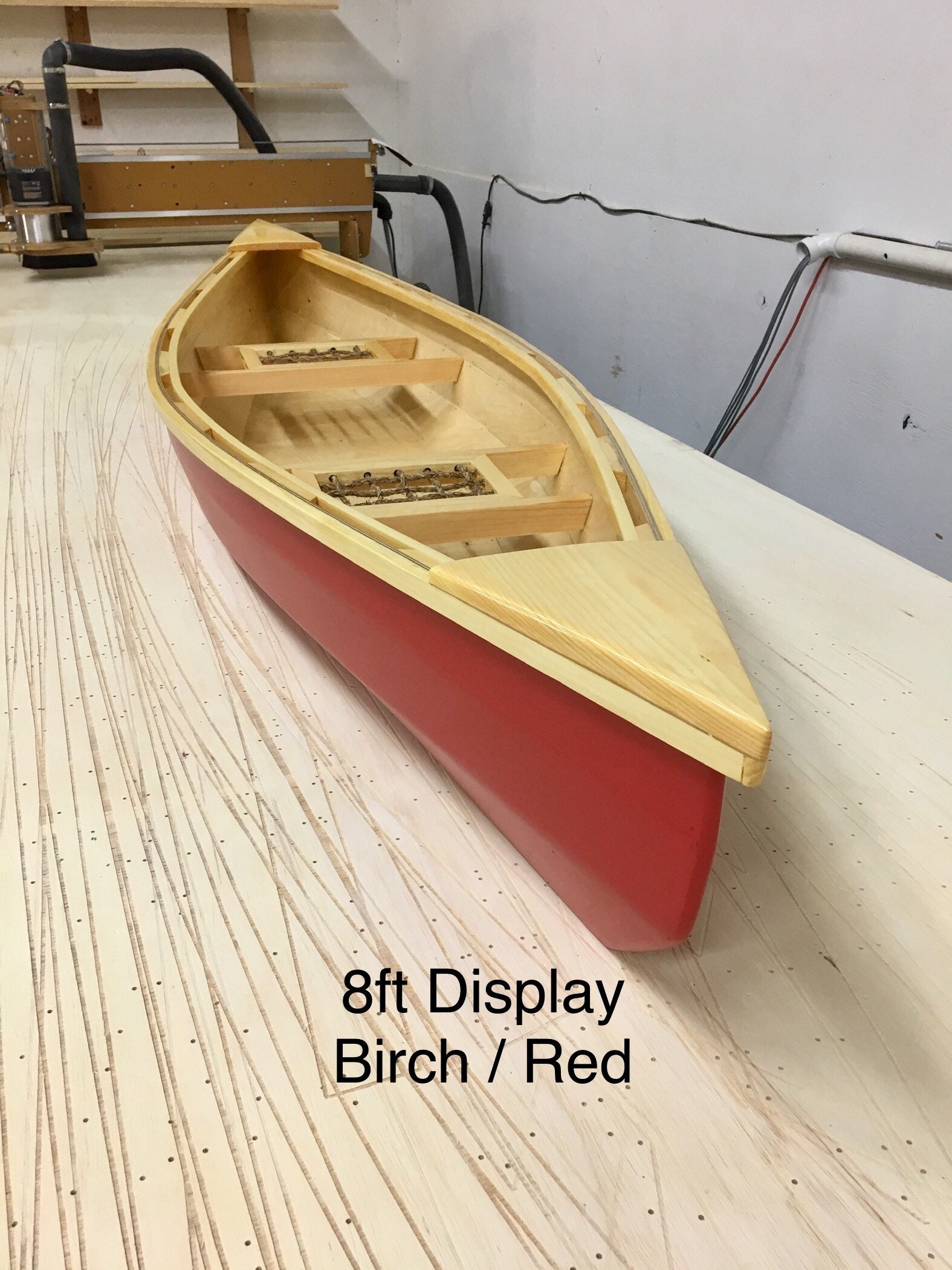 8ft. Wall Display Canoe - Etsy