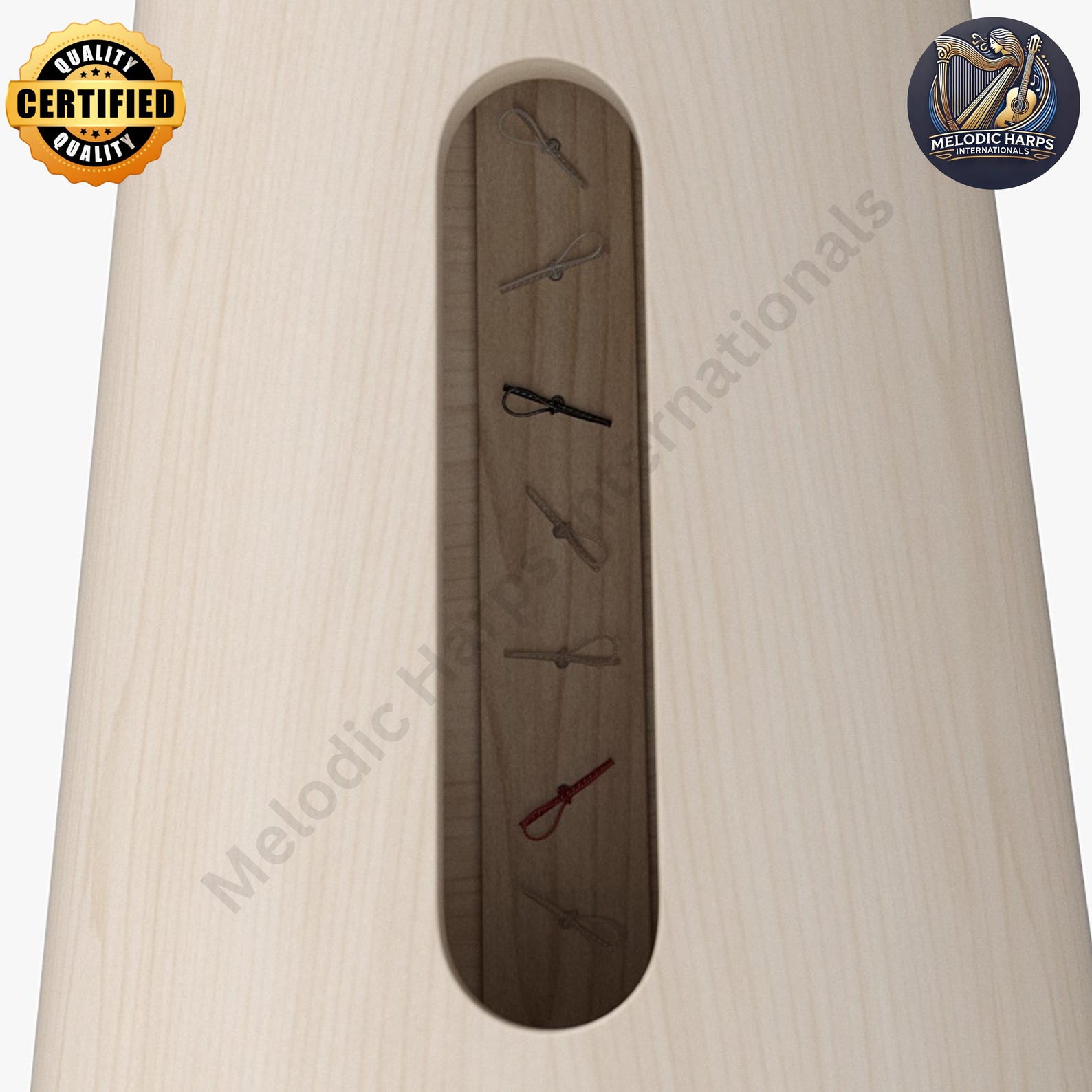 27 String New Piller Style Ivory Colour Harp With Bag and Key - Etsy