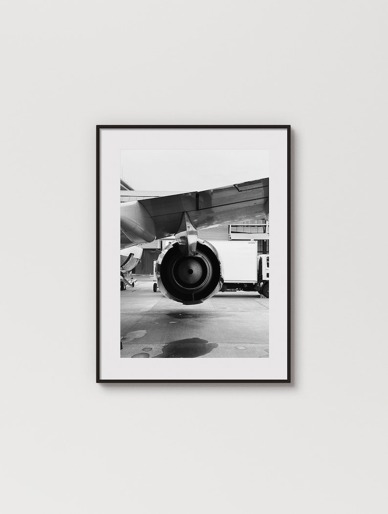 Back of Turbine - Instant Digital Download, Aviation Photography ...