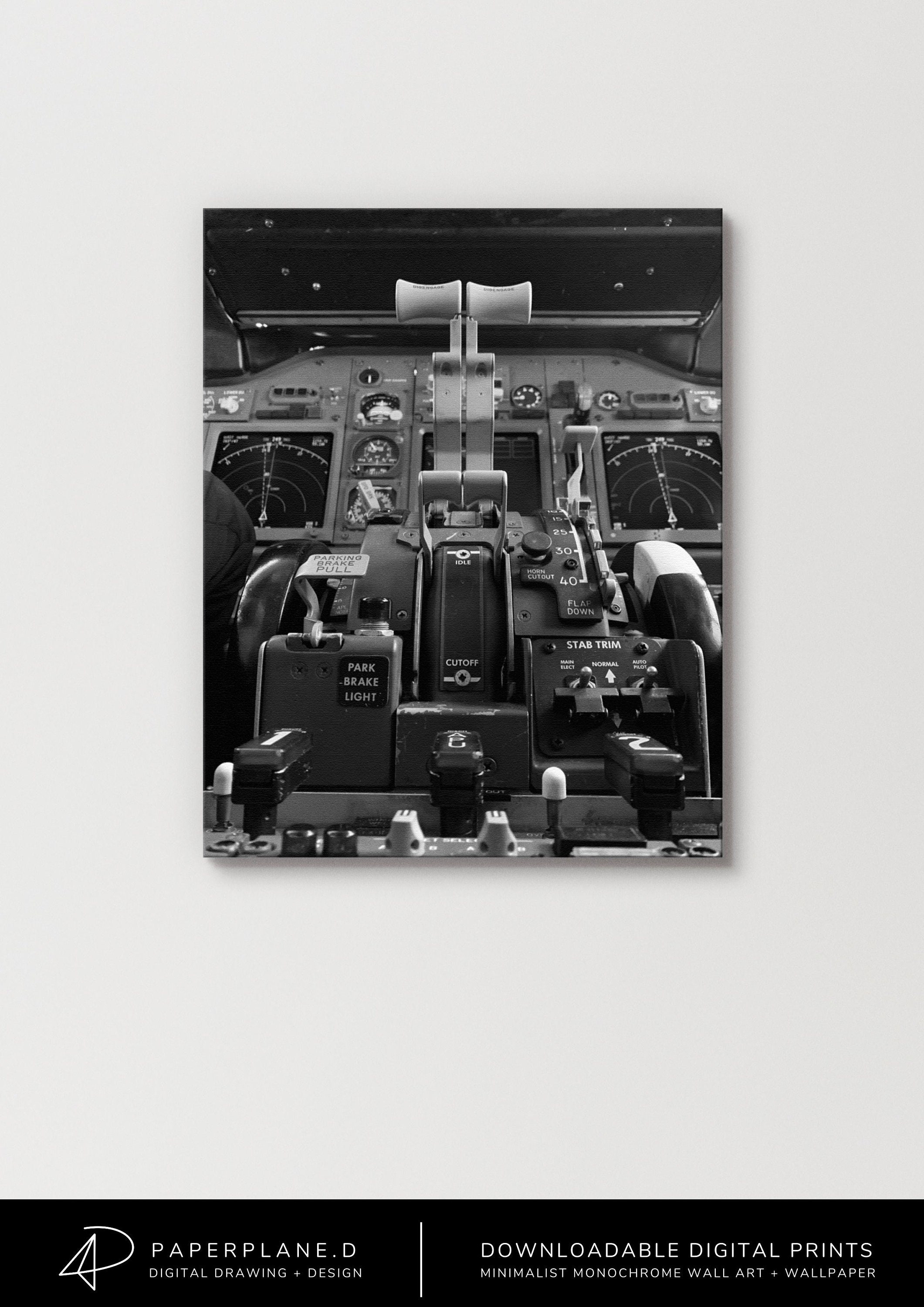 737 Control Stand Instant Digital Download Aviation - Etsy