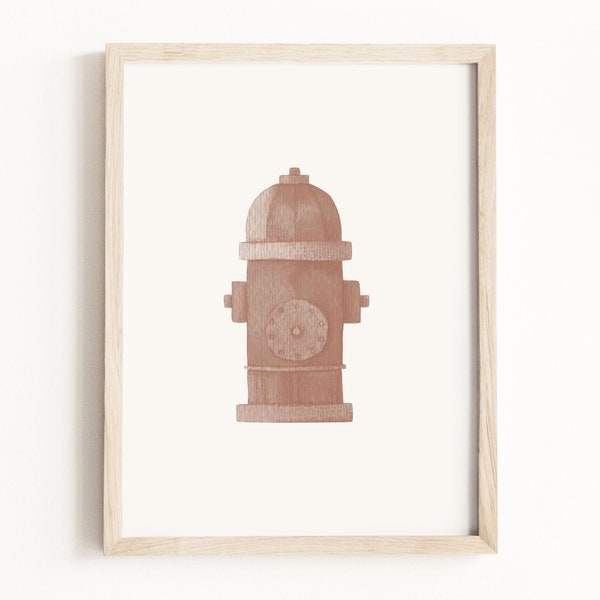 Fire Truck Nursery - Etsy