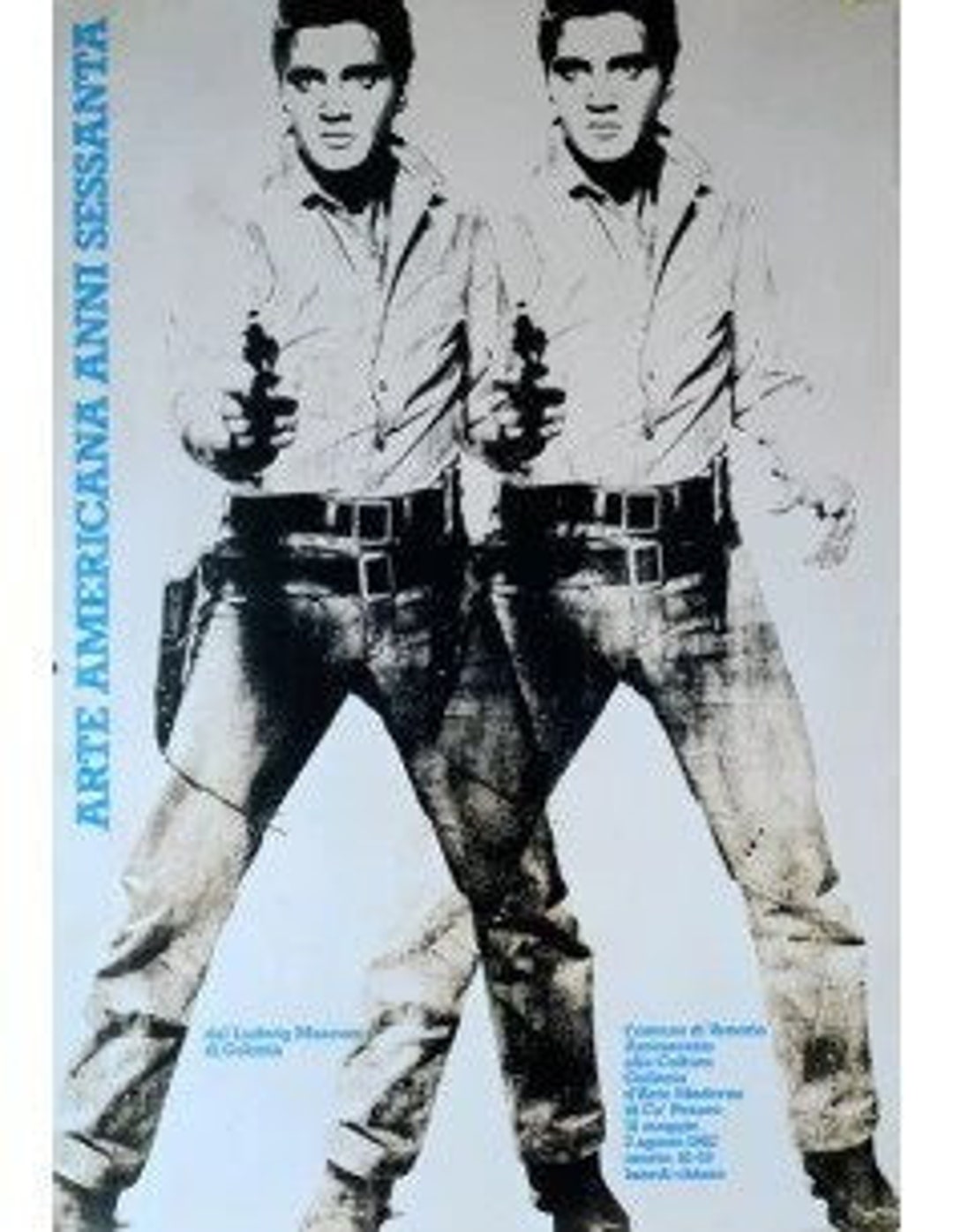 DOUBLE ELVIS by Andy Warhol - Etsy
