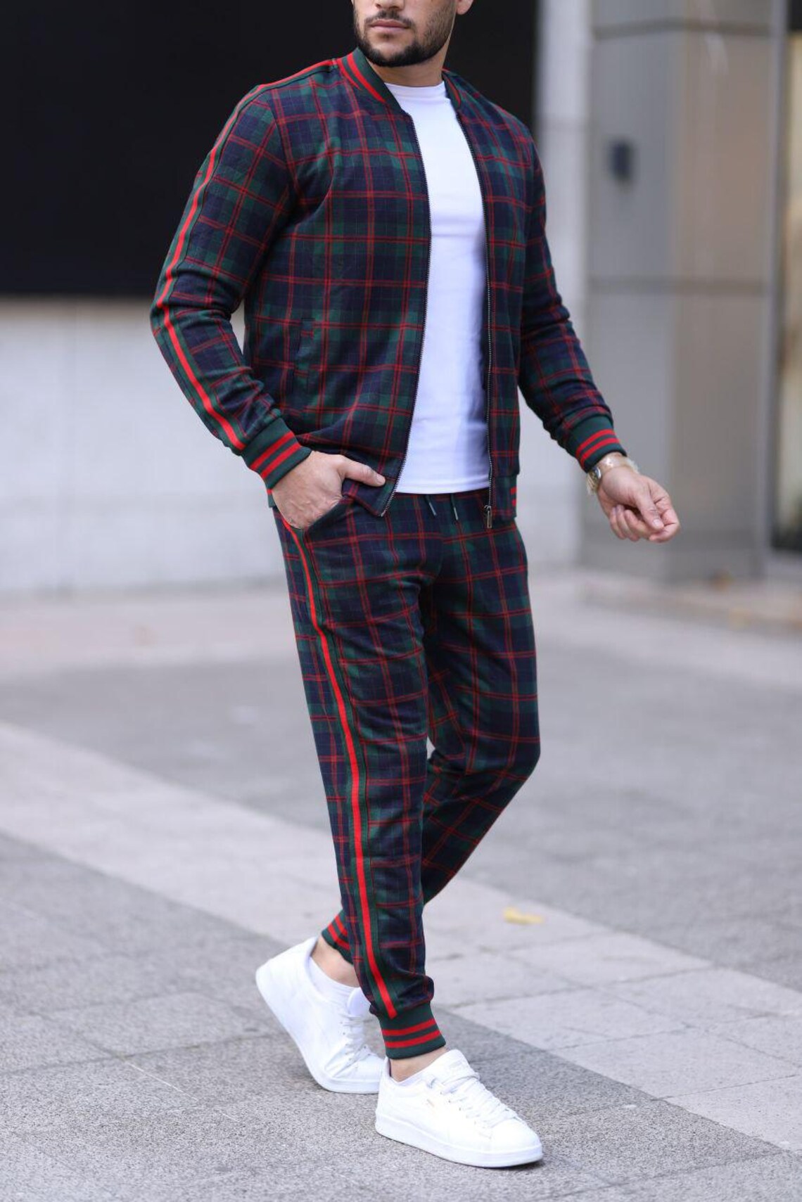 Green Gentlemen Tracksuit - Etsy