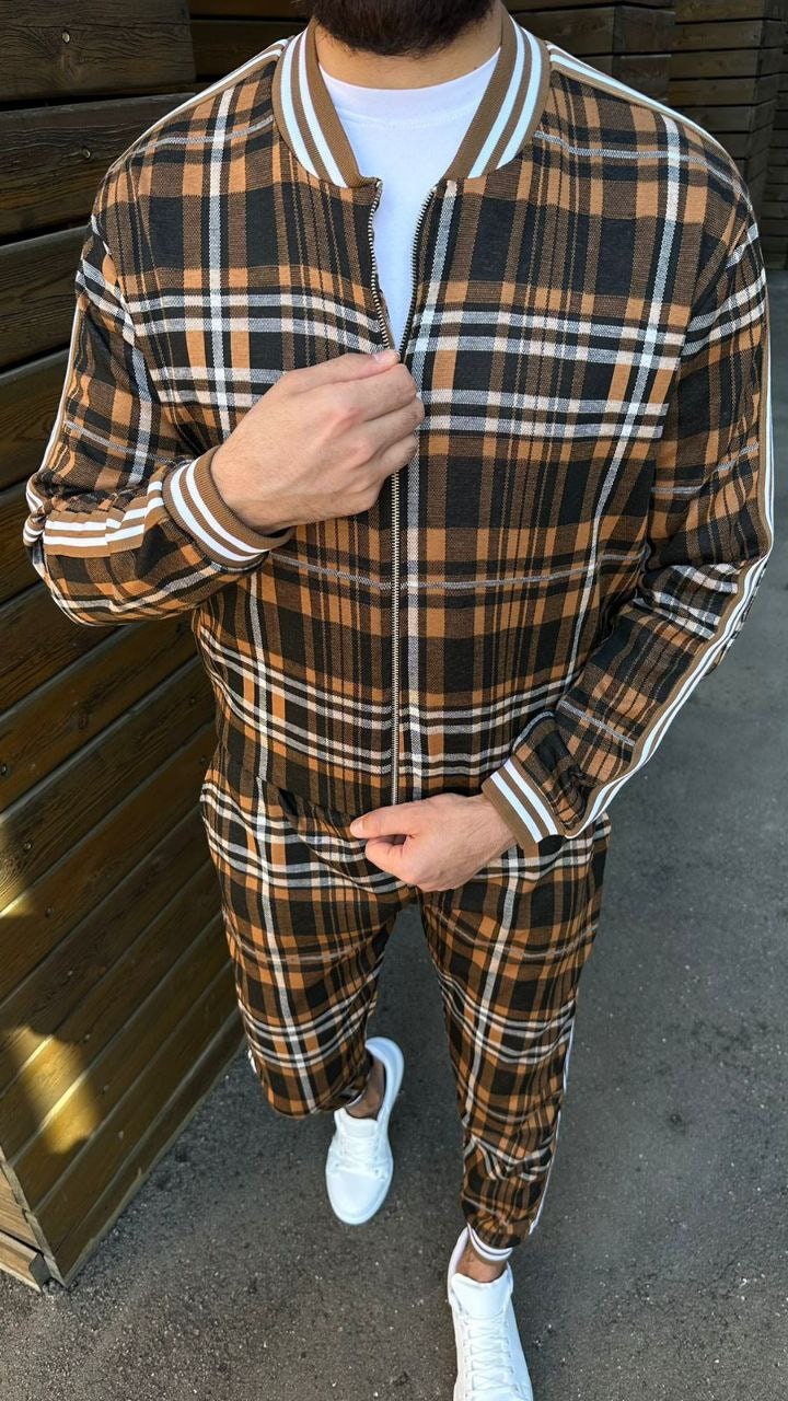 Mens Gentlemen Tracksuit Big Size,men's Sport and Casual Tracksuit Set ...