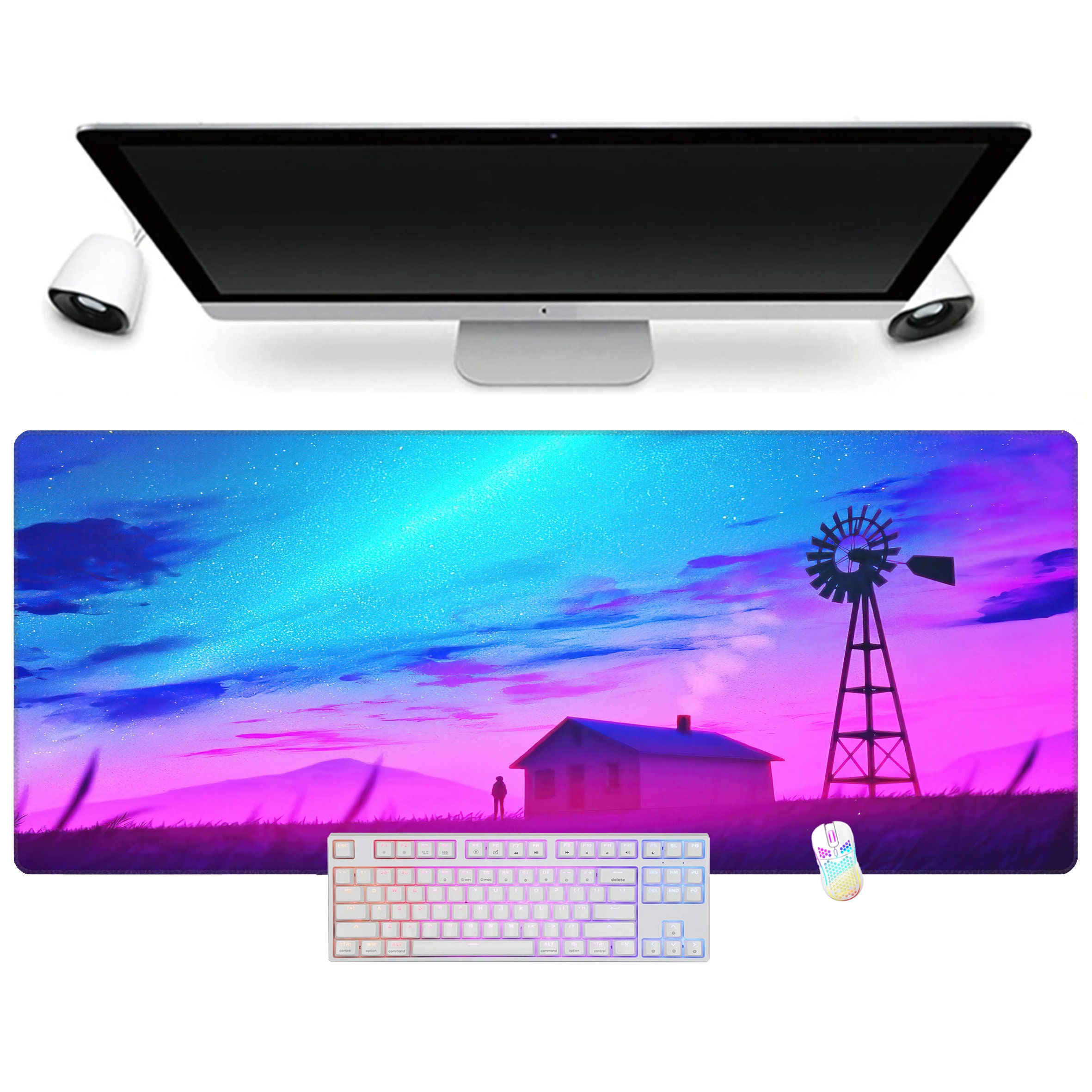 Razer Mouse Pad Blue