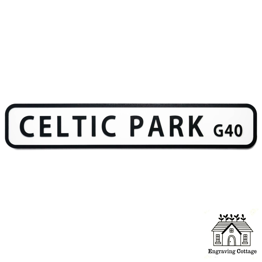 Celtic Street Sign Celtic Park Stadium Sign - Etsy