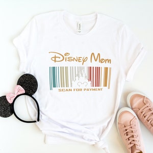 Disneymom SVG, Scan for Payment SVG, Mouse Family Trip SVG, Customize ...