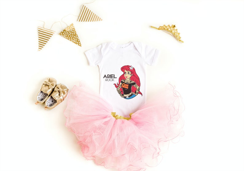 The Little Mermaid Princess Ariel SVG Ariel Rock Svg Ariel - Etsy