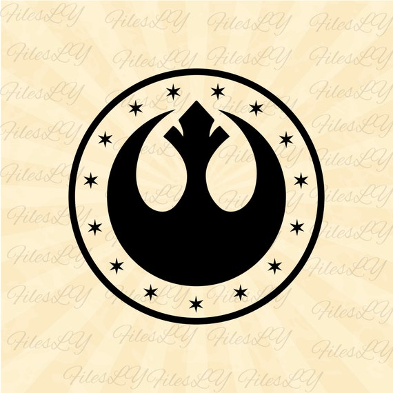 New Republic Symbol Svg Star Wars Svg Vinyl Cut File Svg - Etsy