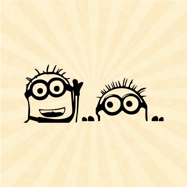 Minions Svg, Despicable Me Svg Vinyl Cut File, Svg, Pdf, Jpg, Png, Ai ...