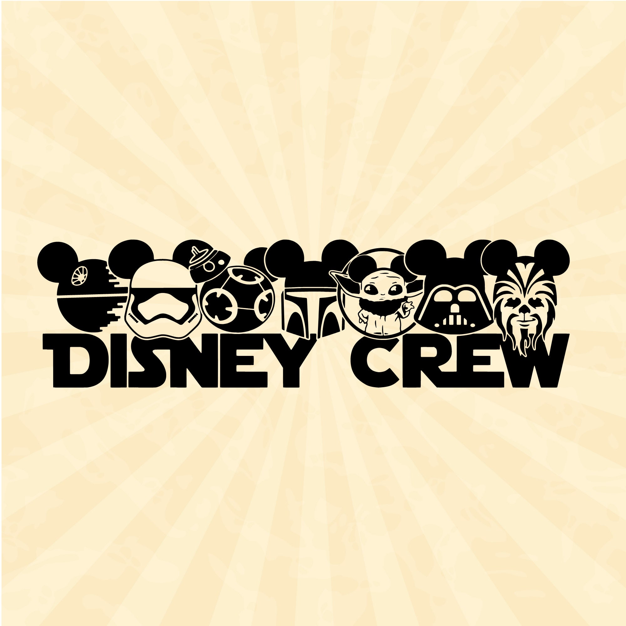 Crew Svg, Star Wars Crew Svg, Star Wars Squad Svg, Mandolorian Svg ...