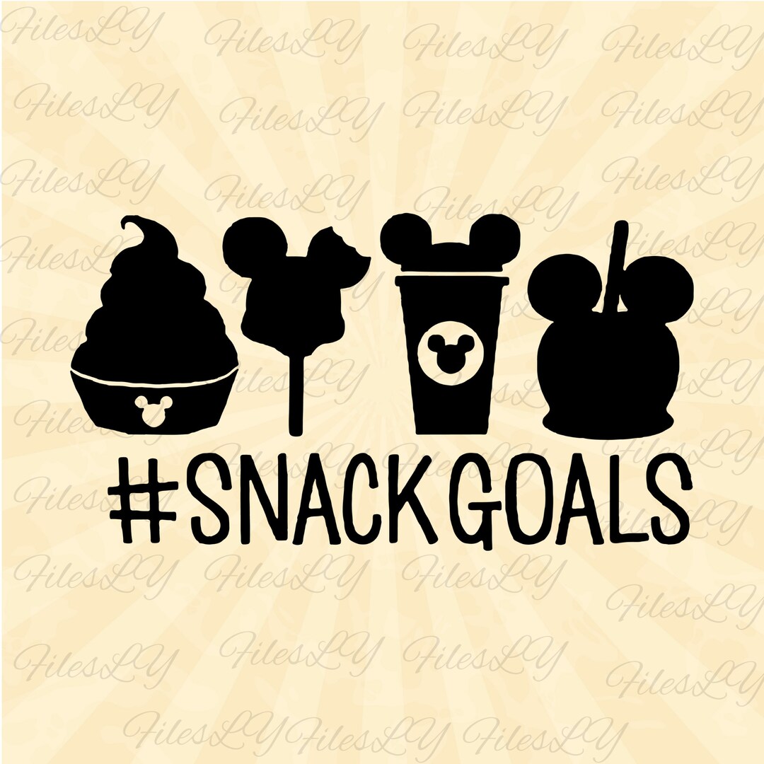 Snack Goals Svg, Snack Svg, Family Svg, Customize Gift Svg, Vinyl Cut ...