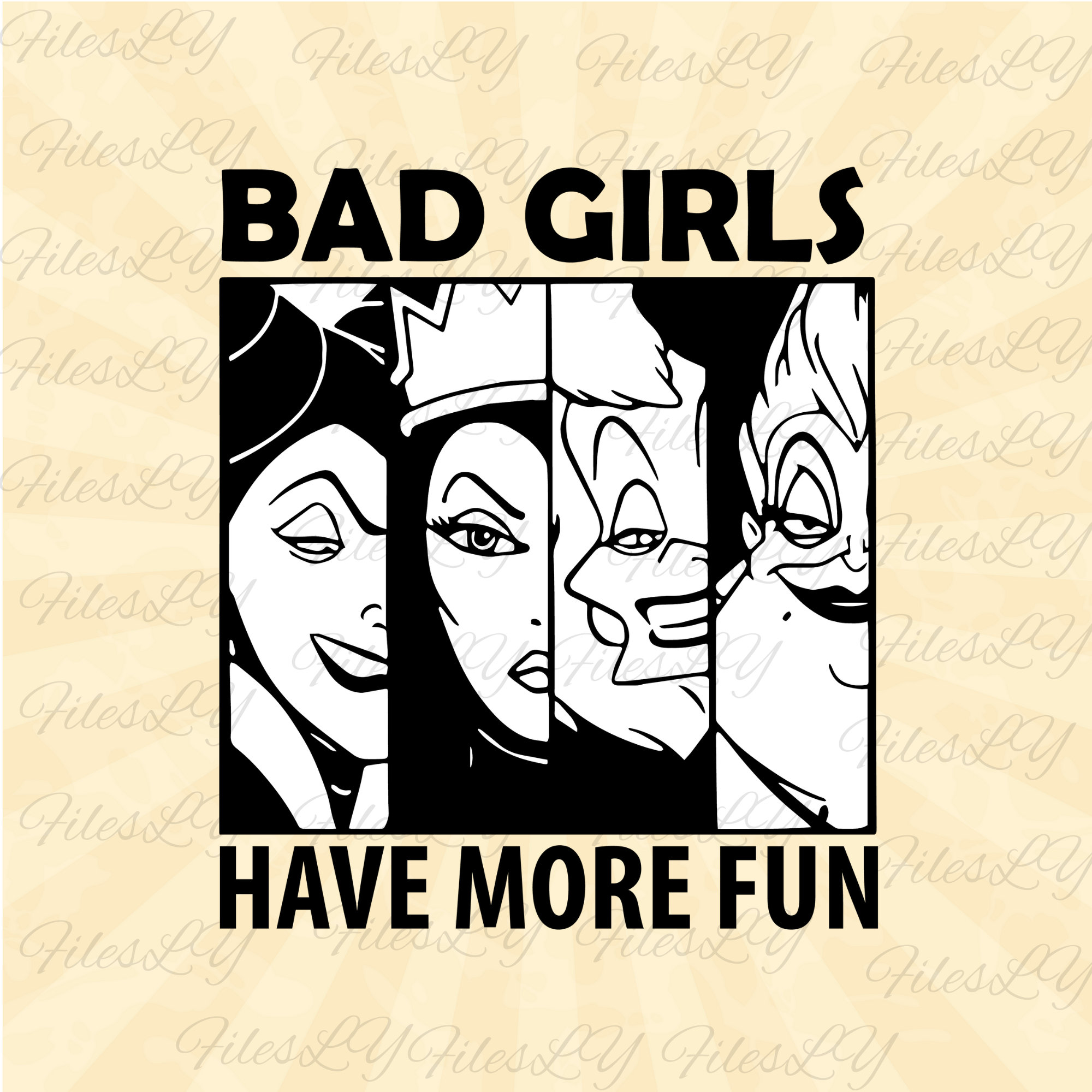 Bad Girls Have More Fun Svg Villains Svg Evil Queen Svg - Etsy