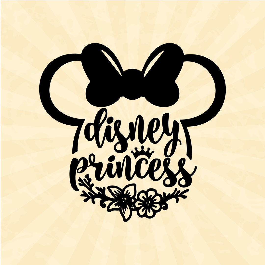 Mouse Princess Svg, Disneyland Princess Svg, Mouse Head Svg, Vinyl Cut ...