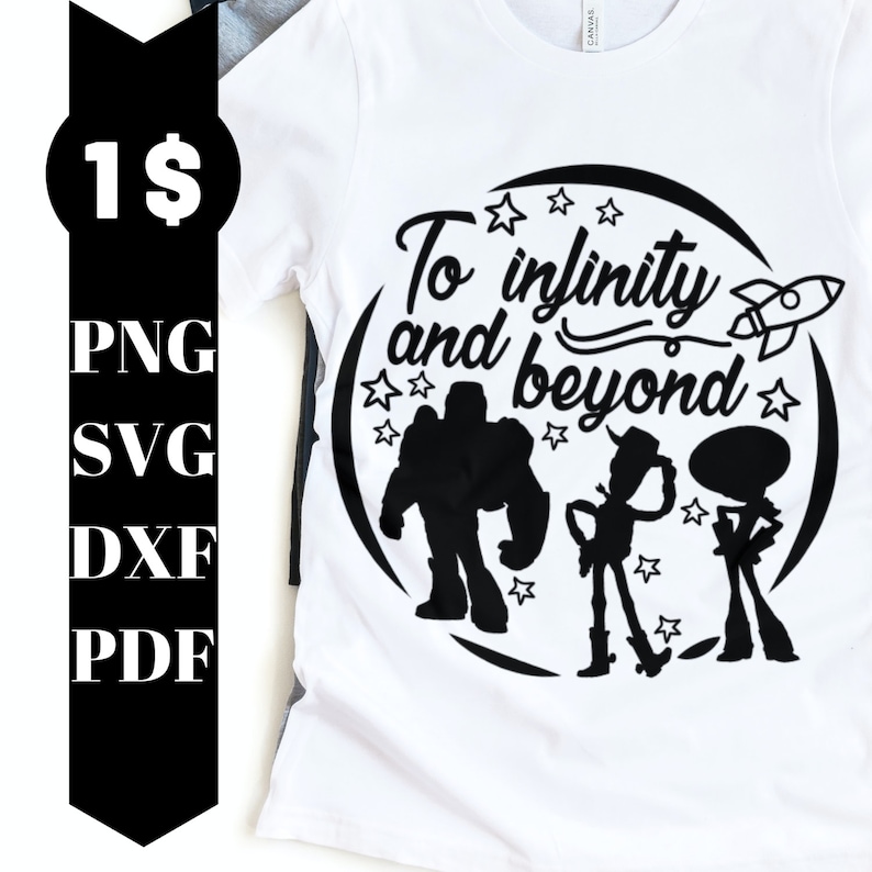 Toy Story Svg to Infinity and Beyond Svg to Infinity and - Etsy