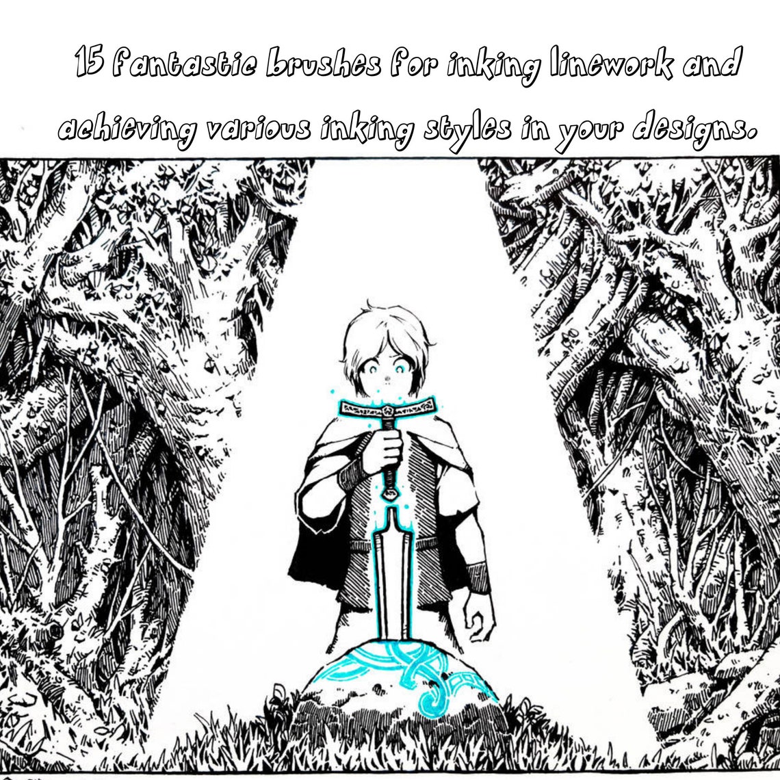 50 Procreate Comic Brushes Procreate Cartoon Brushes - Etsy