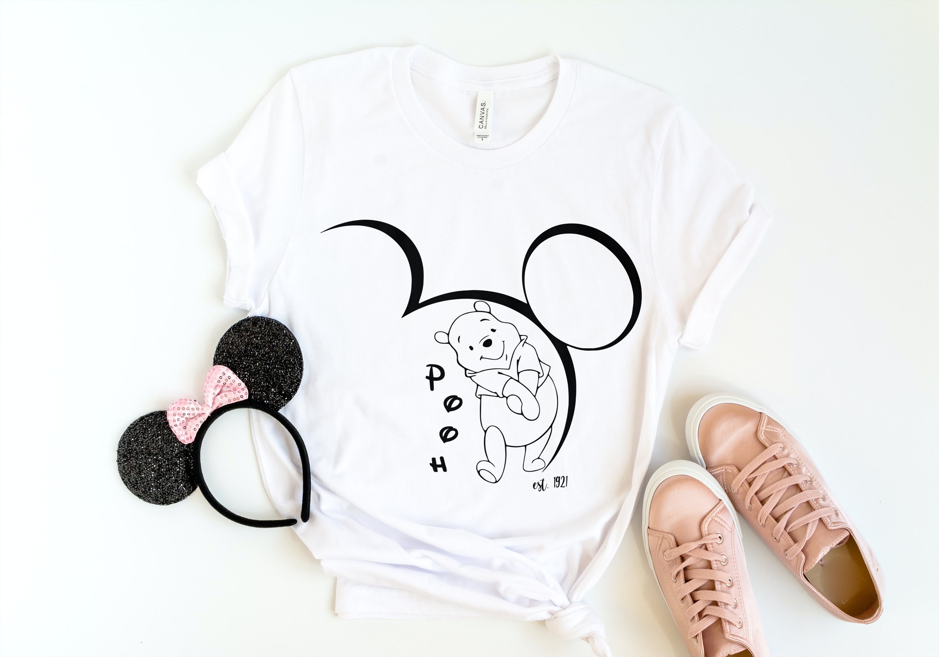 Winnie the Pooh Svg Pooh Svg Mickey Head Svg Mouse Svg - Etsy