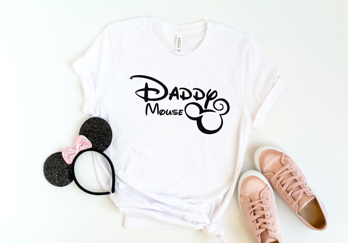 Daddy Mouse Svg, Papa Mouse Svg, Daddy Svg, Mouse Head Svg, Vinyl Cut ...