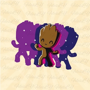 Groot Svg, Baby Groot Svg, Groot Dance Figure Svg, Vinyl Cut File, Svg ...