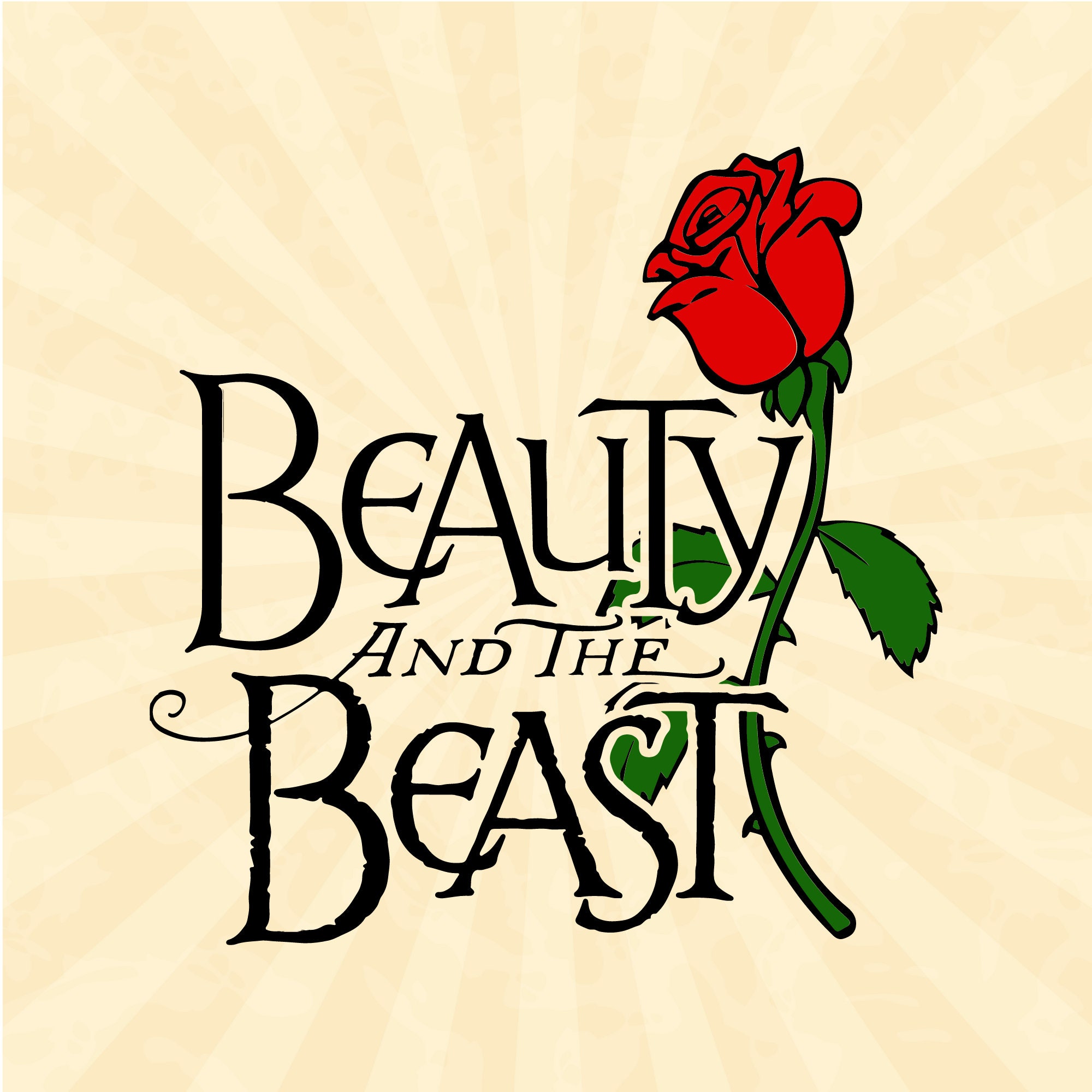 Beauty And The Beast Title Font