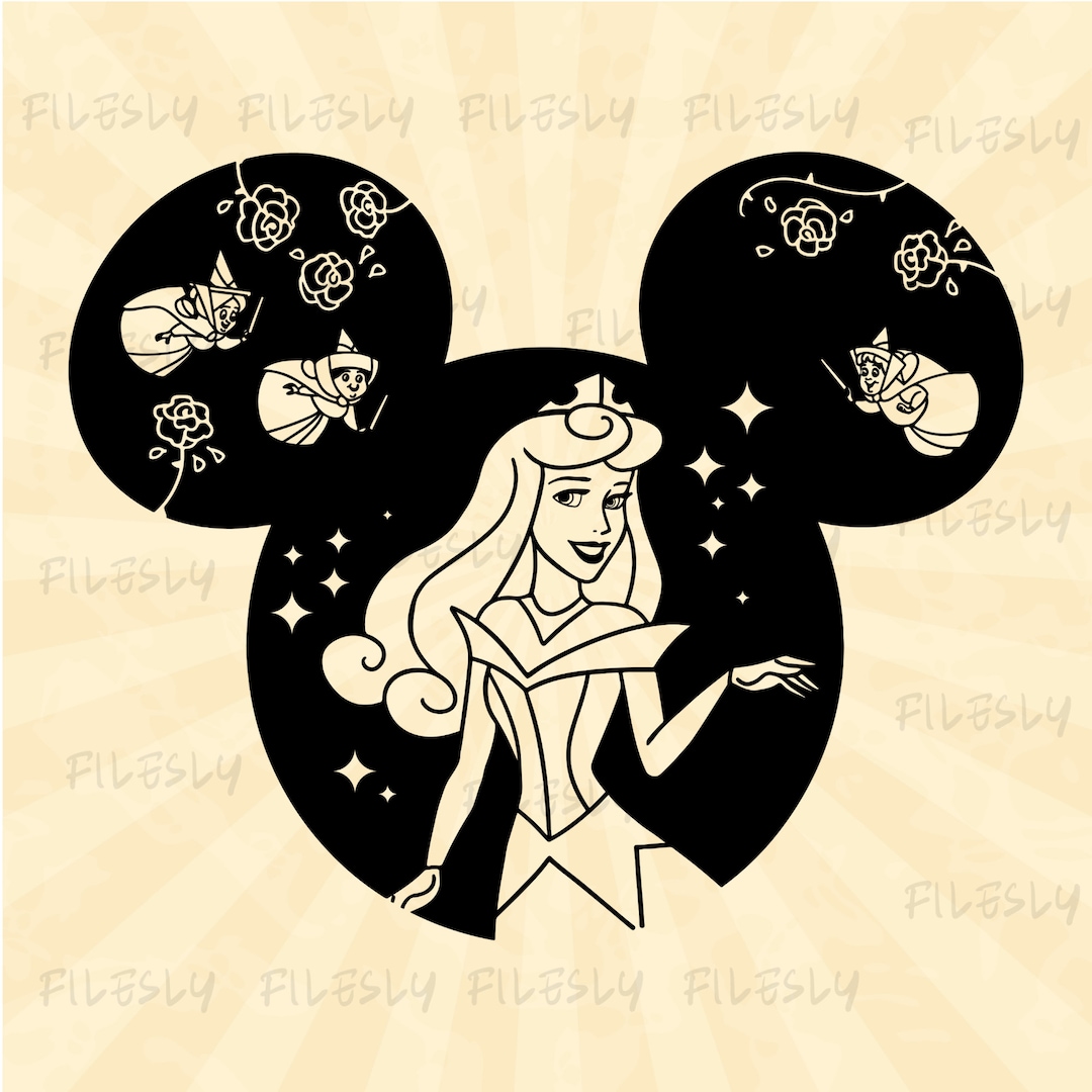 Disney Aurora Svg Sleeping Beauty Clipart Princess Aurora Etsy | My XXX ...