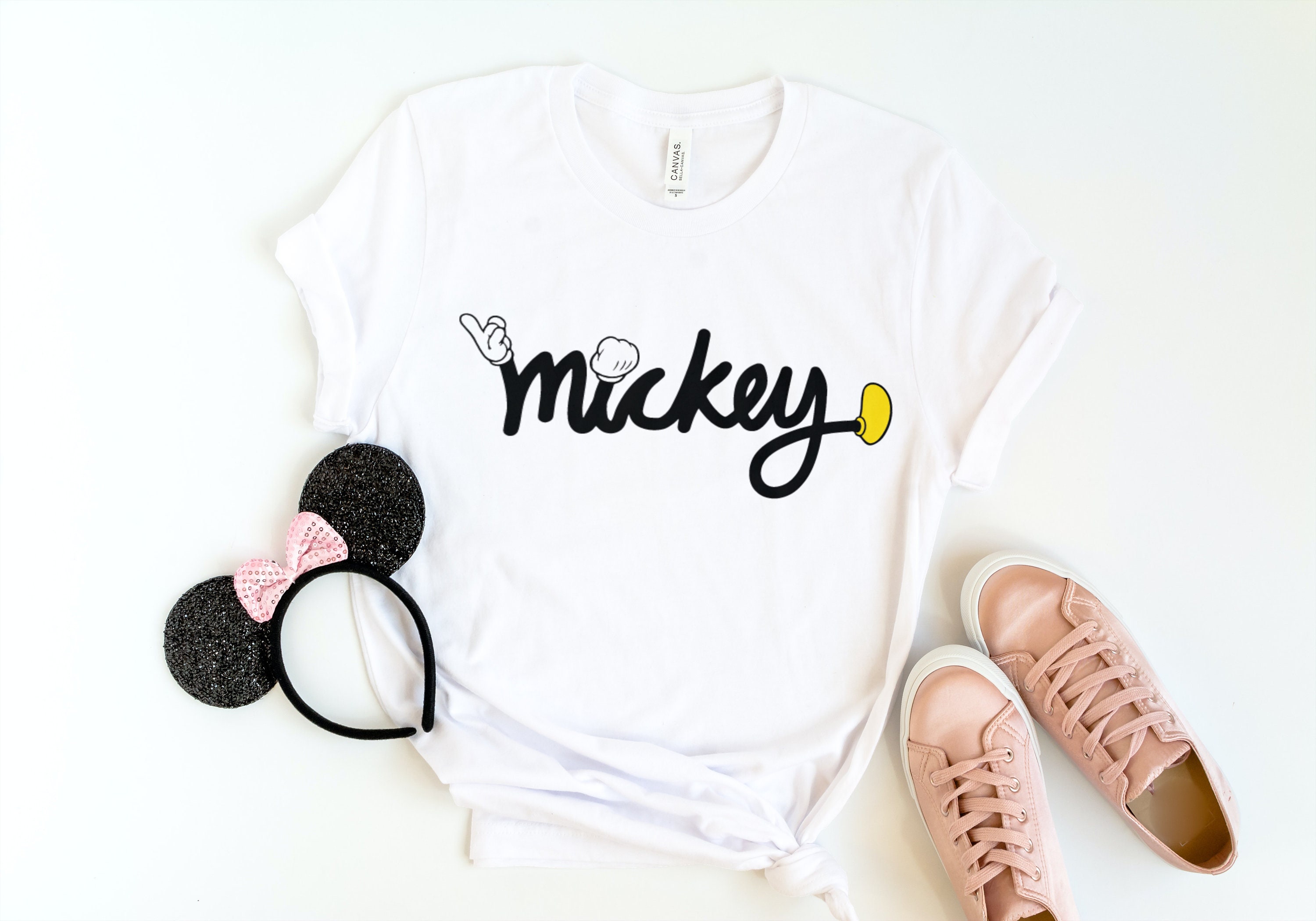 Mickey Word Svg - Etsy