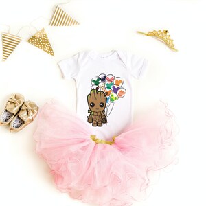 Groot With Mouse Balloons Svg, Mouse Head Svg, Groot Svg, Baby Groot ...