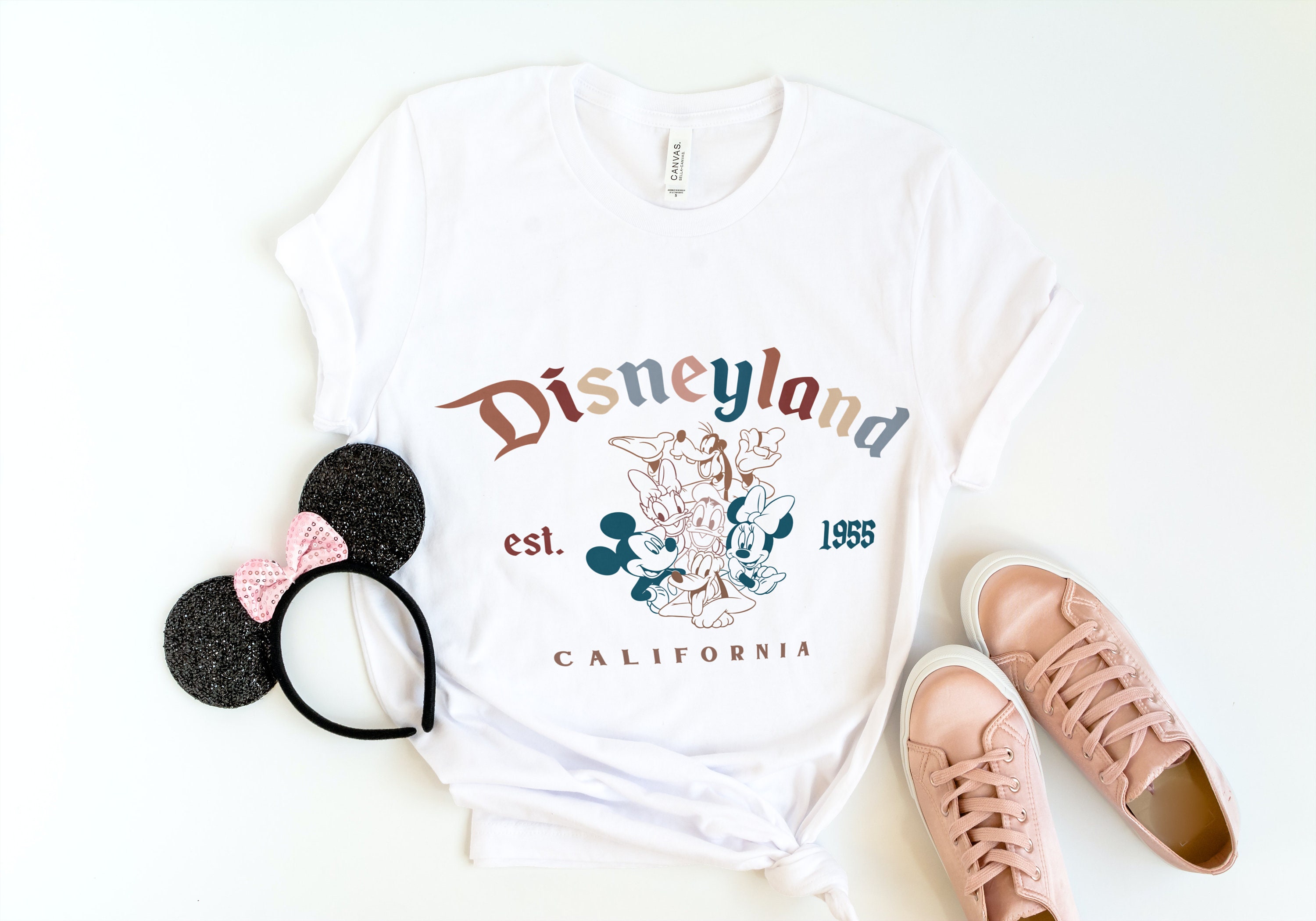 Disneyland Est 1955 California Svg, Family Trip Svg, Mouse Trip Svg ...