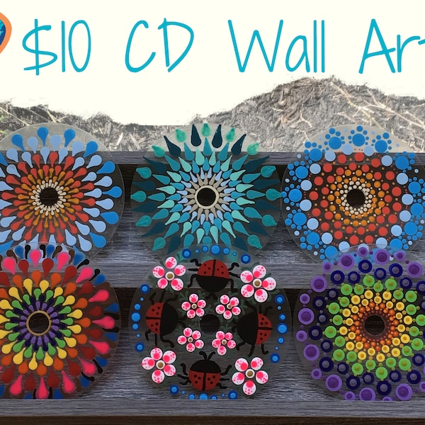 Cd Art - Etsy